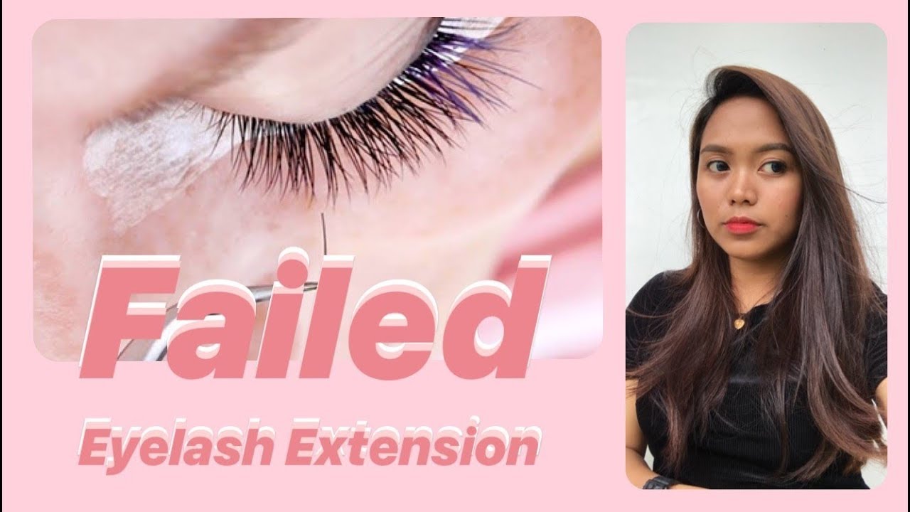 FAILED EYELASH EXTENSION | Gensan | Nikol Garcia - YouTube