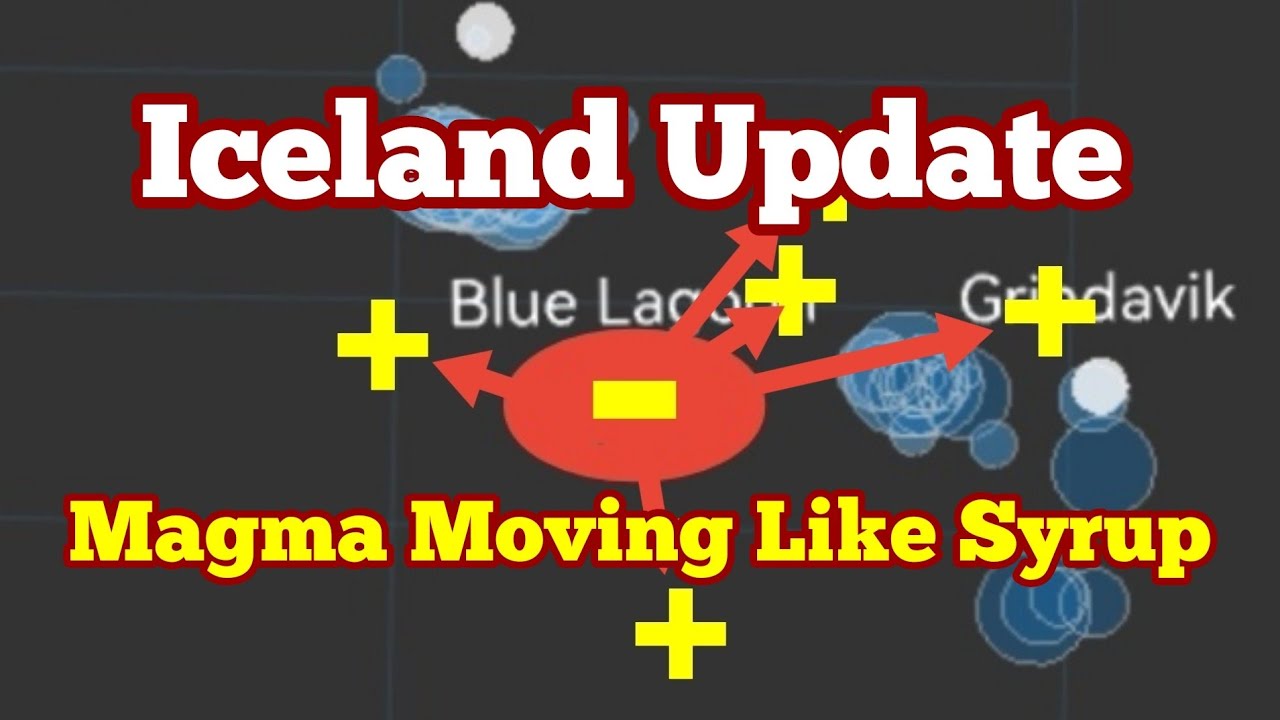 Iceland Svartsengi: Magma Flowing Sideways Like Syrup, Iceland ...
