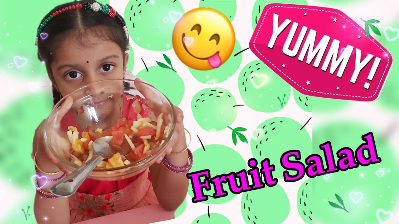 Fruit salad|KG Fruit salad Day|Fruit salad with kids|Fruit Salad Song ...