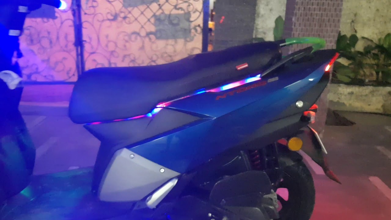 TVS ntroq modification - YouTube