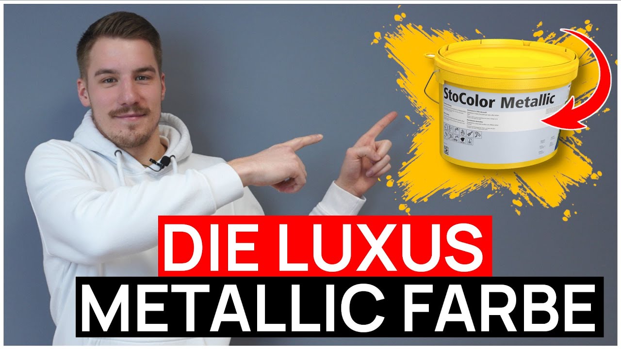 Die LUXUS METALLIC FARBE - StoColor Metallic - YouTube