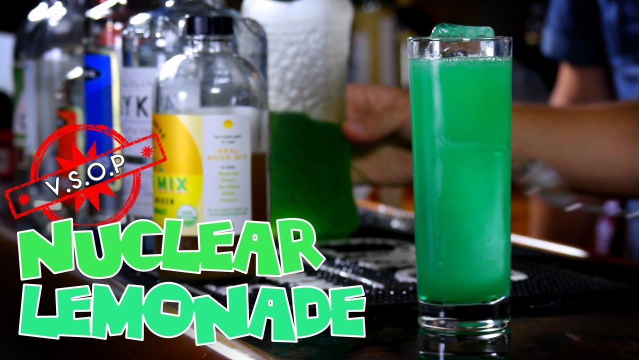 The Nuclear Lemonade Cocktail - YouTube