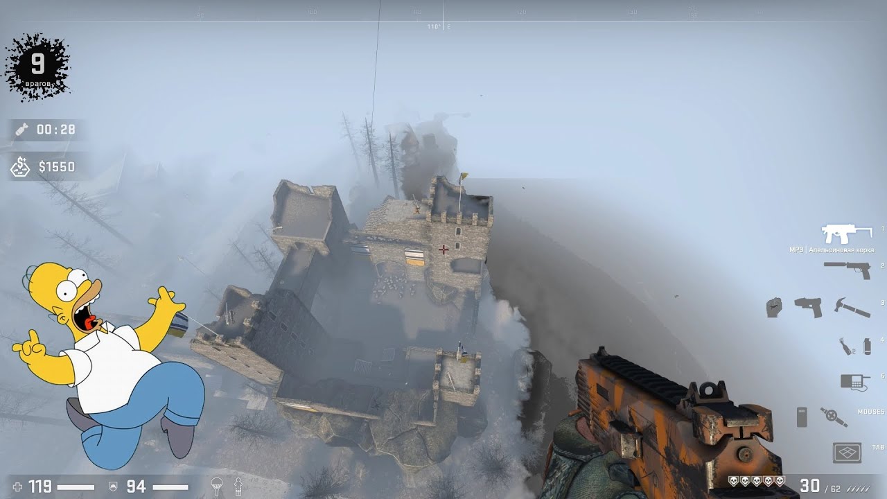 Cs Go - Danger Zone (Много прыгаем, мало умираем) - YouTube