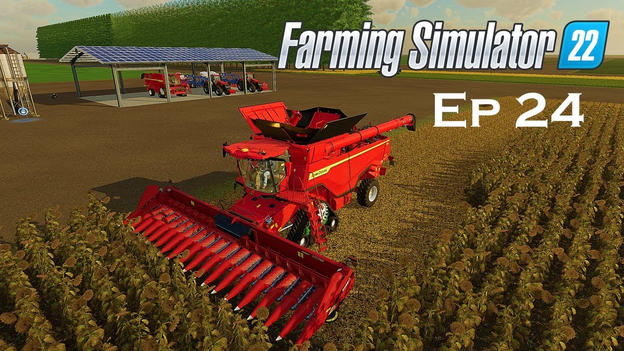 farming Simulator 22 fs22 timelapse big fields map Ep #24 mega farm ...