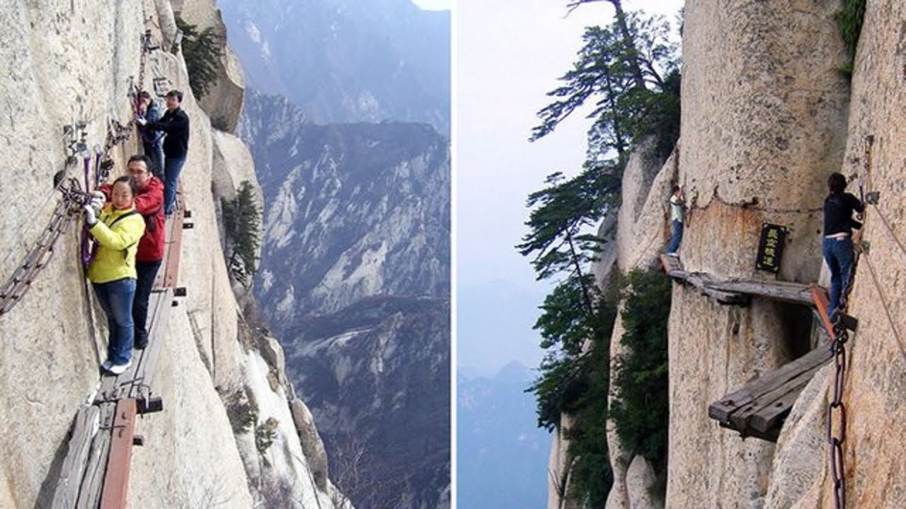 15 Death-Defying Destinations: The World's Most Dangerous Places - YouTube
