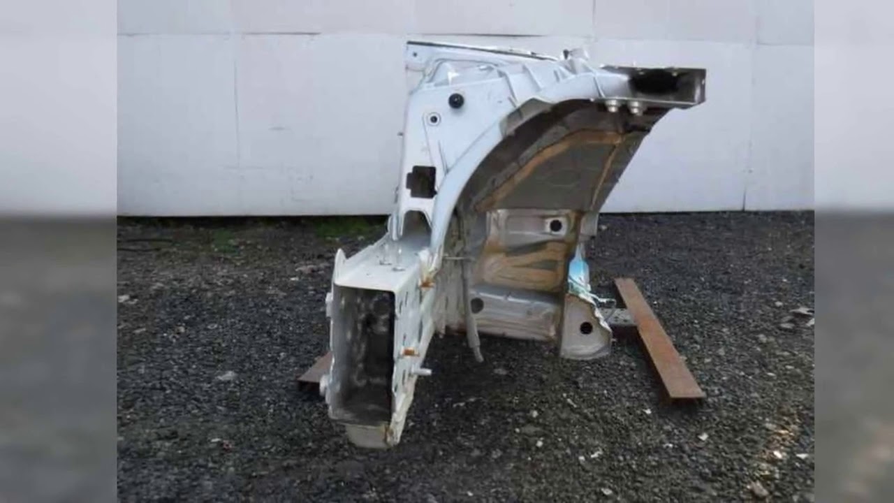 Лонжерон передний левый Mercedes W205 C A2056208700 - YouTube