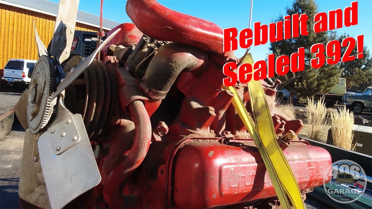 Binder Finder: Rebuilt 392 International Harvester Motor NEVER FIRED ...