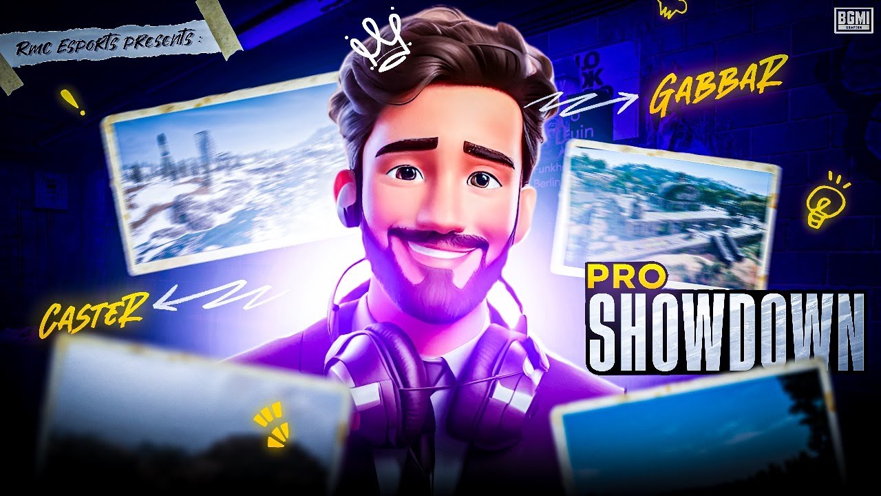 [HINDI] [BGMI] PRO SHOWDOWN | RMC ESPORTS | CASTING WITH GABBAR😎#bgmi #esports - YouTube