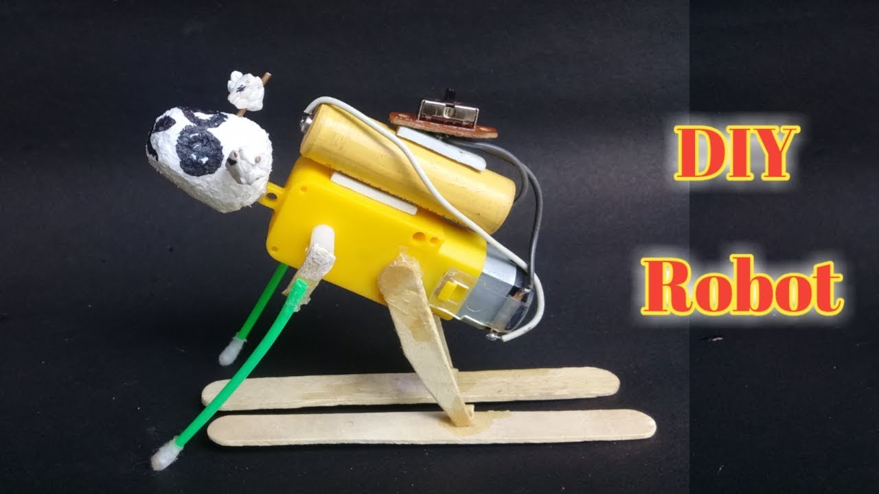 how do make robot at home || Build a robot || small maker - YouTube