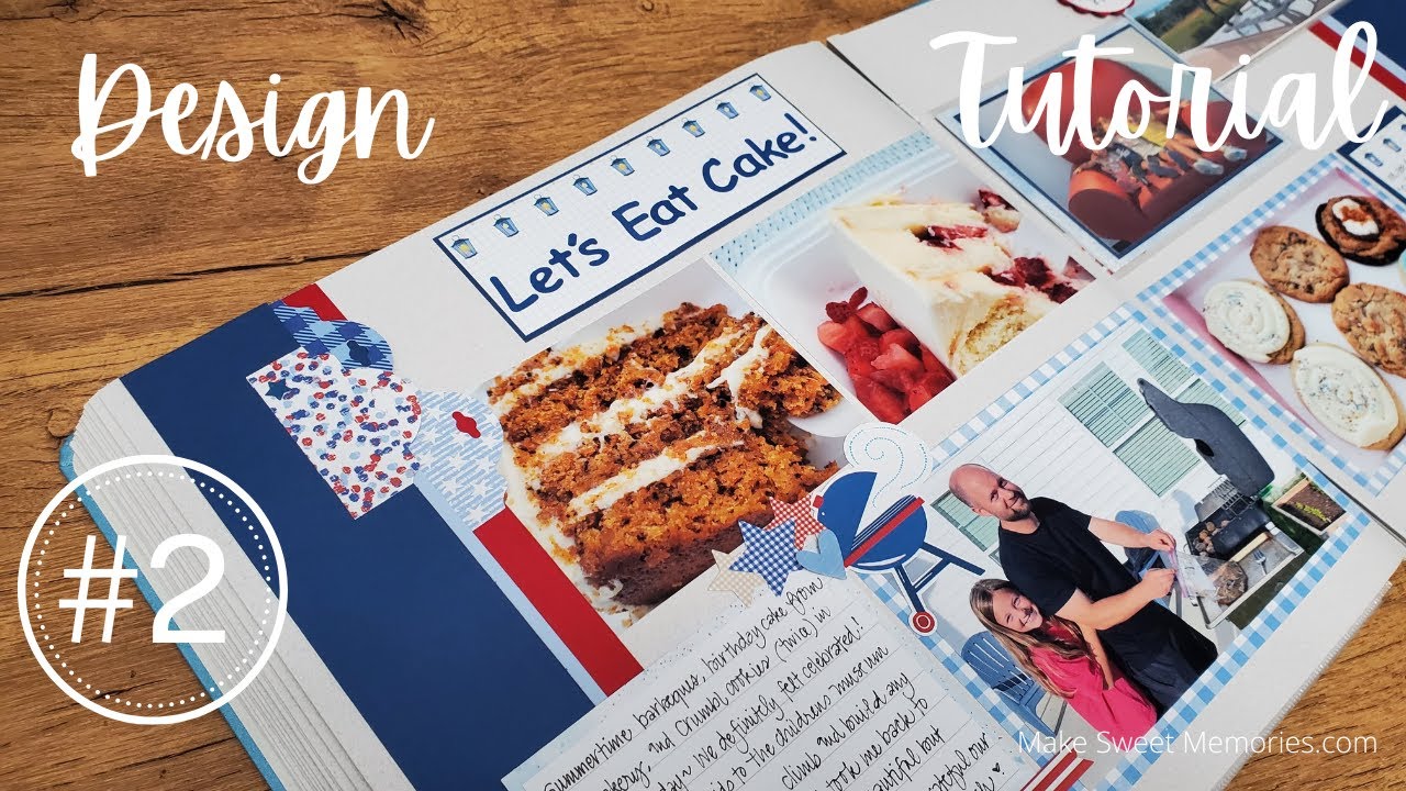 Quick and Easy Design Tips for Scrapbook Pages - YouTube