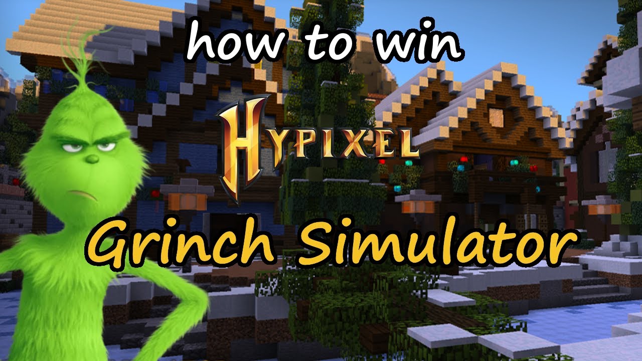 How To Win Hypixel Grinch Simulator (Strategy) - YouTube