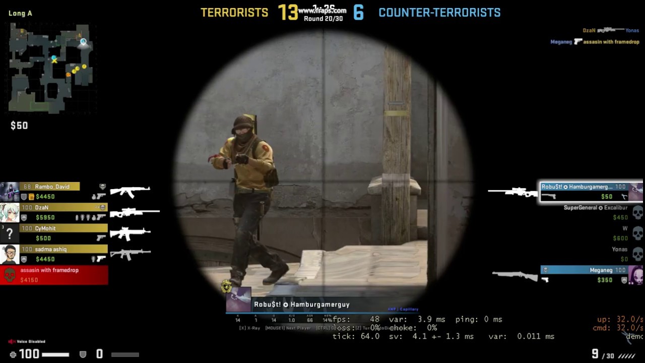 Double AWP Kill (While Flash-banged) - YouTube