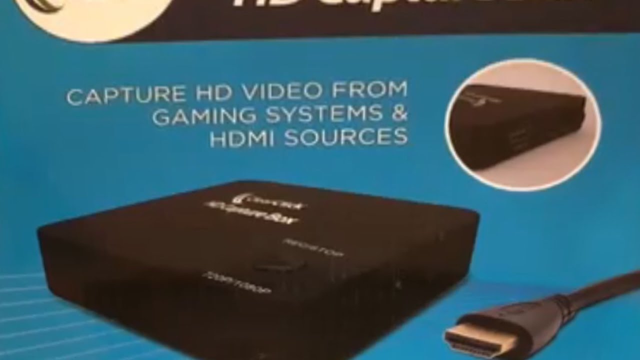 ClearClick HD Capture Box Unboxing and Review - YouTube