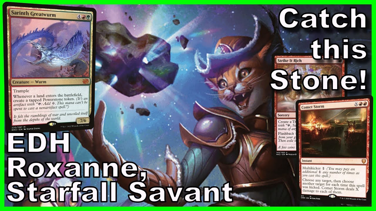 Roxanne, Starfall Savant EDH Deck Tech | Magic the Gathering - YouTube