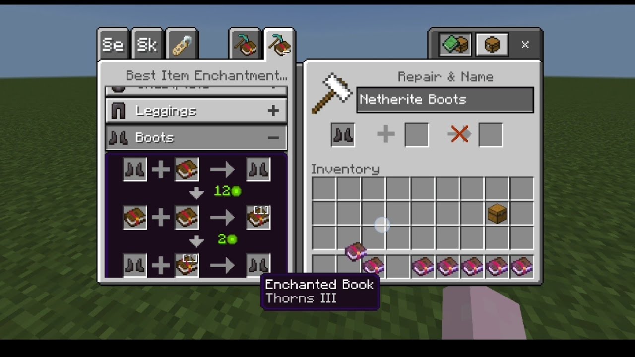 Optimal Enchantment Order Guide | Anvil Guide (wip) - YouTube
