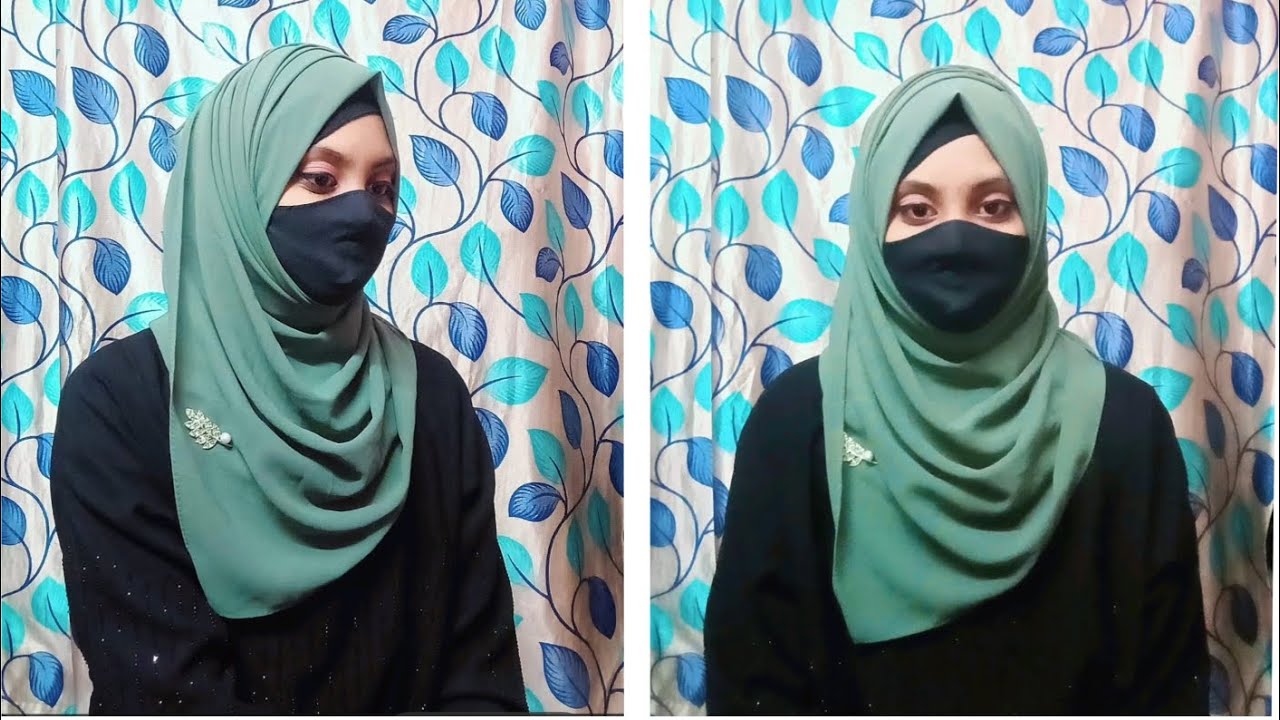 Simple Layers Hijab Style for College/Office going Girls#shortvideo# ...