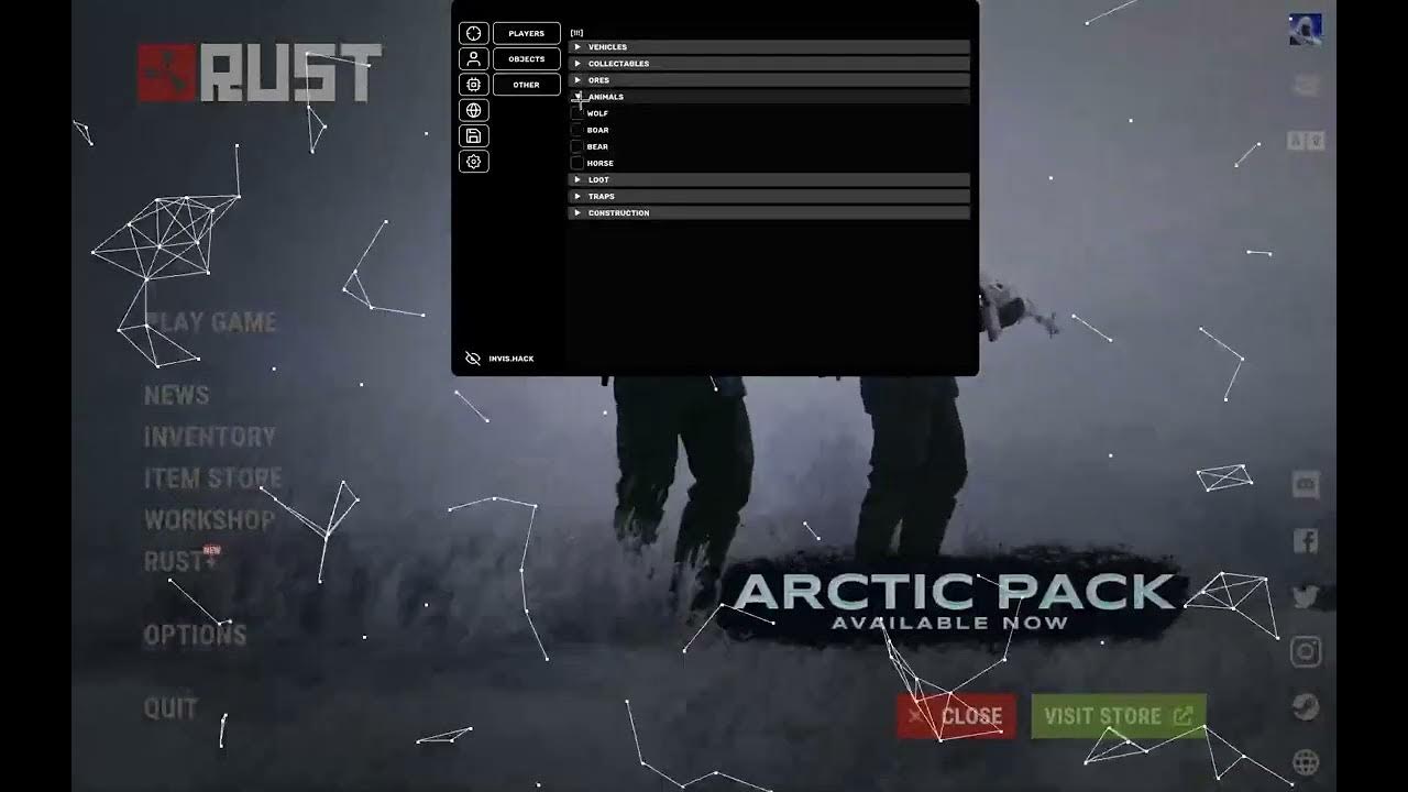 invis free rust dll/cheat - YouTube