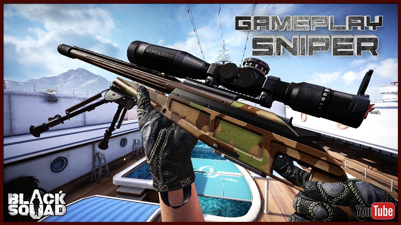 GAMEPLAY SNIPER + BLAZER R93 🎯 #BLACK SQUAD - YouTube