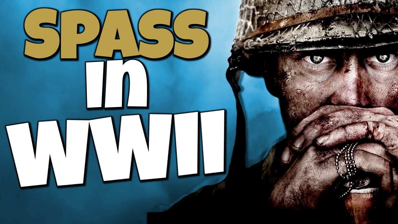 Operation Spass in WW2 - never ending Story 😂 || CoD WW2 - YouTube