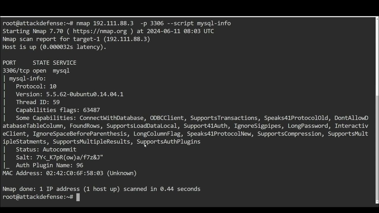 Assessment Methodologies: Enumeration#15 MySQL#2 | تجميع المعلومات عن ...
