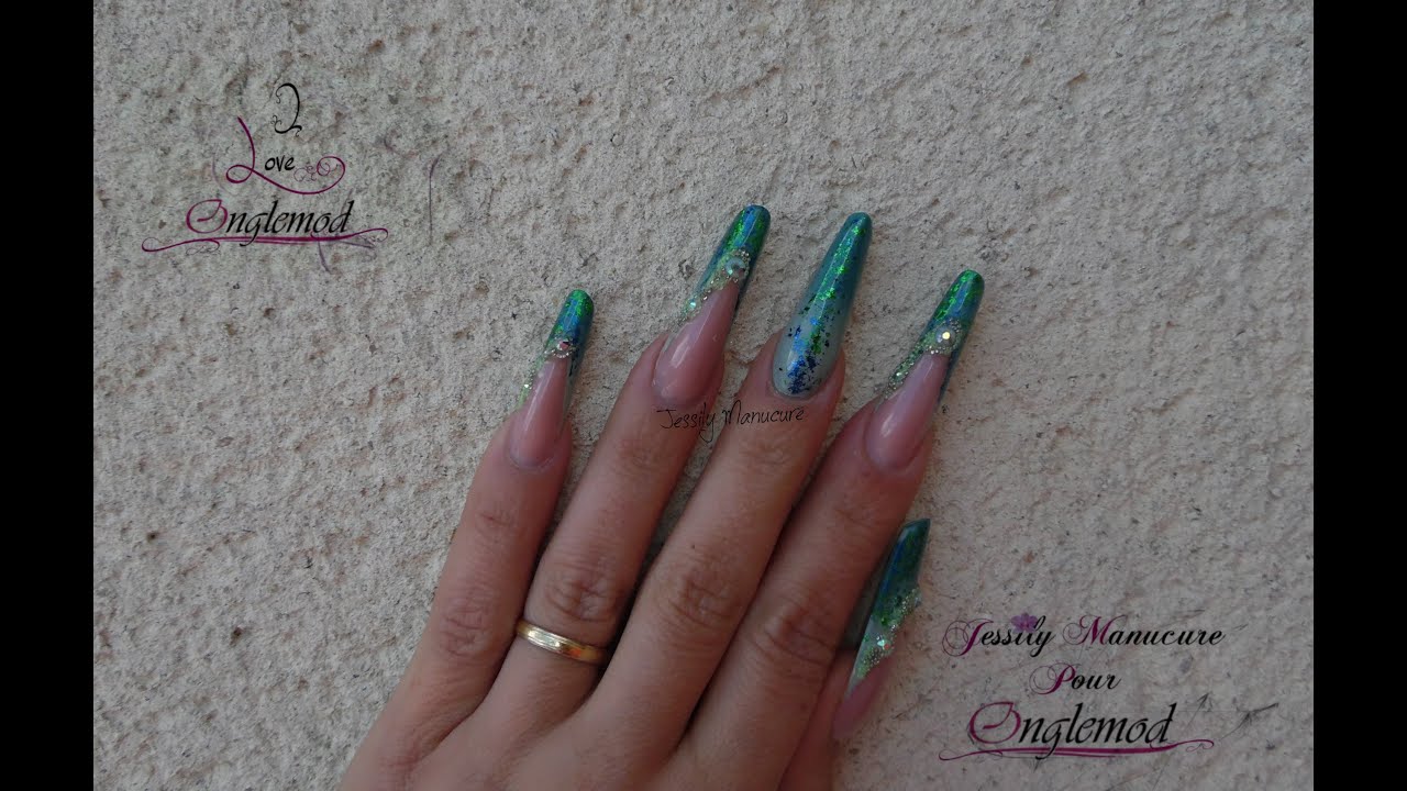 Ongle en gel "Défi : remplissage amande russe sur mes ongles crochus ...