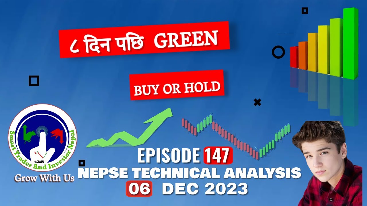 ८ दिन पछि GREEN | NEPSE TECHNICAL ANALYSIS | Vinay Kc 06 DEC 2023 EP ...