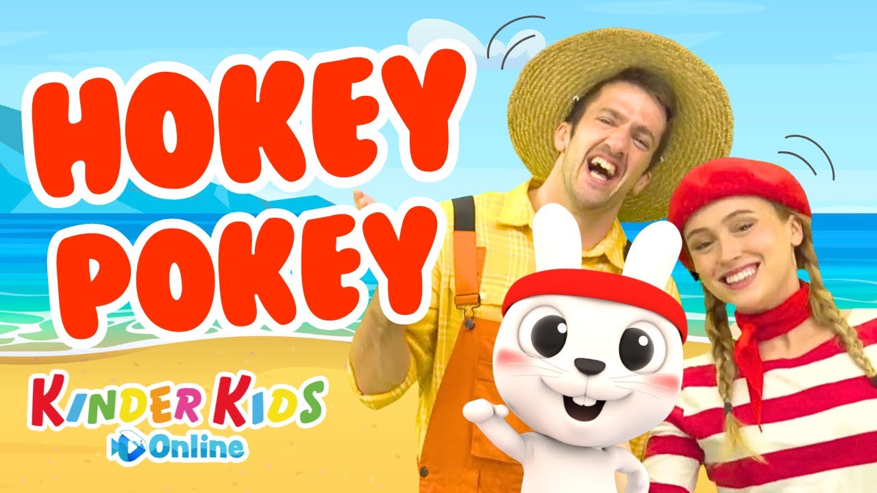 Hokey Pokey│Fun Kids Song│Kinder Kids - YouTube