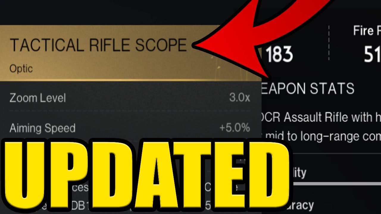 ONCE HUMAN TACTICAL RIFLE SCOPE LOCATION UPDATED - YouTube