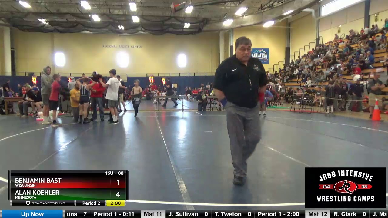 16U 88 Benjamin Bast Wisconsin Vs Alan Koehler Minnesota - YouTube