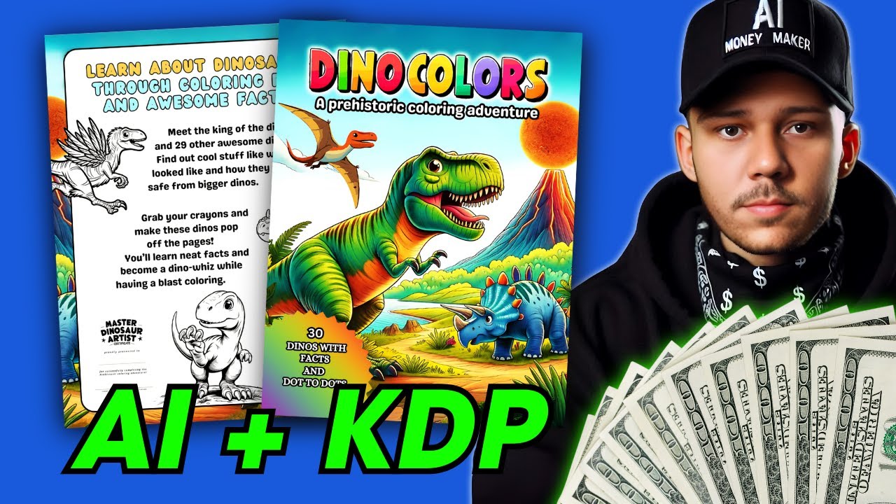 How to Make a Coloring Book with AI for Amazon KDP! - YouTube