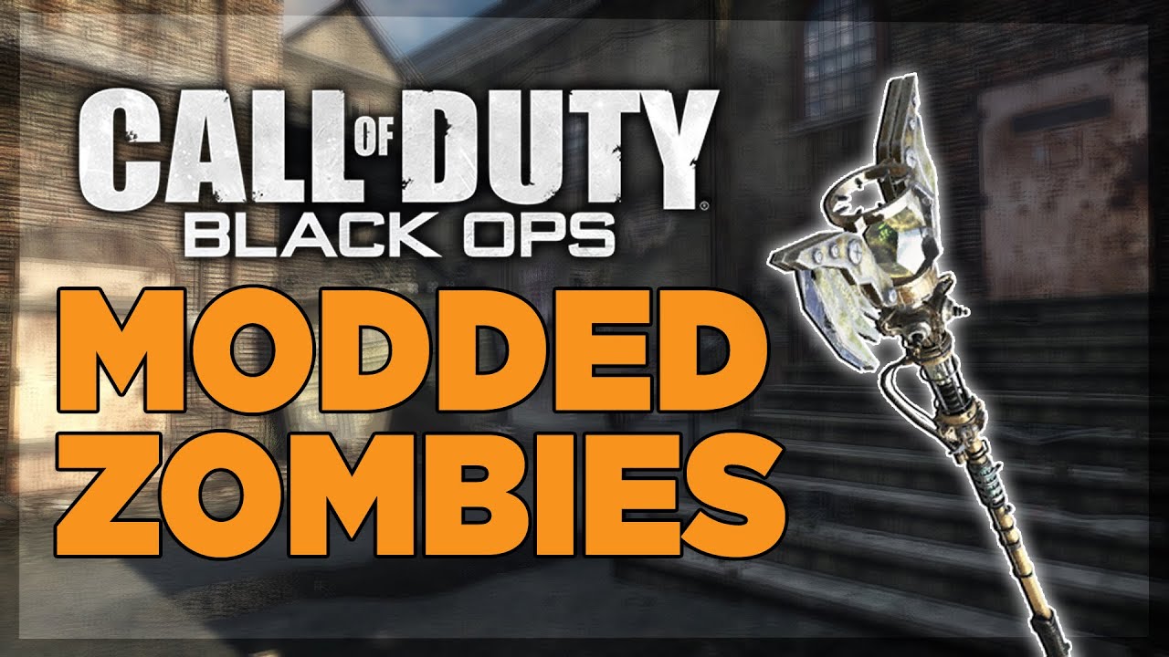 CUSTOM BLACK OPS 1 ZOMBIES! Wind Staff, Ray Gun Mark 2, AWP & More ...