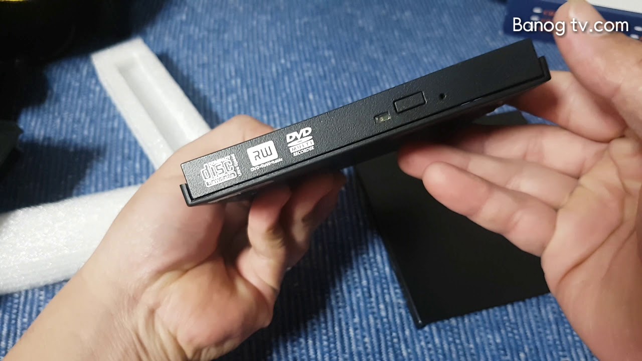 Unboxing optical dvd drive casing - YouTube