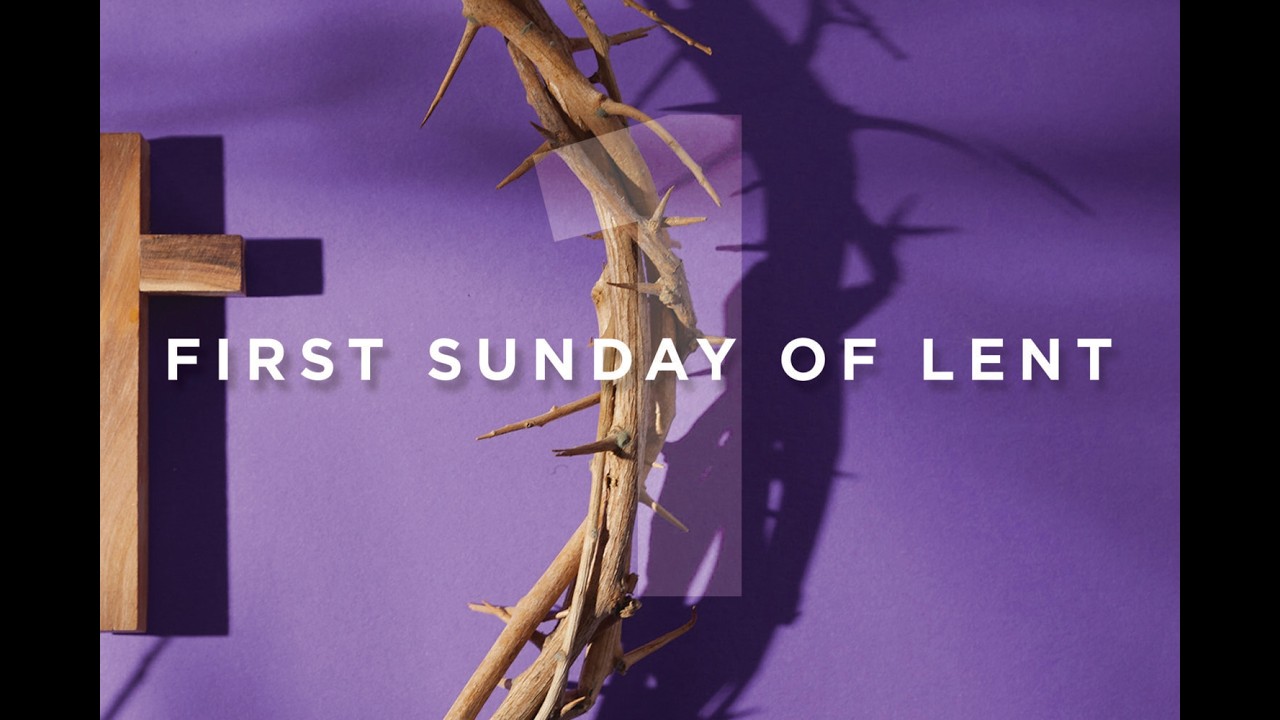 1st Sunday of Lent - Sunday, February 22, 2026 - 8:30 am Mass - YouTube