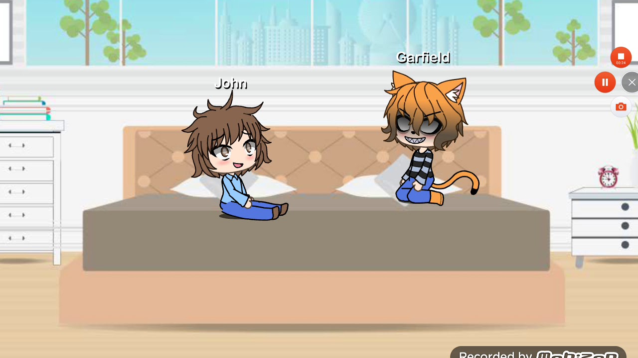 Garfield but it's gacha life - YouTube