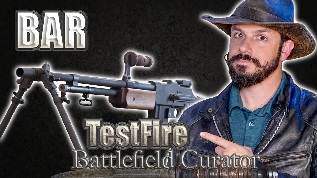 The Browning Automatic Rifle M1918 | BAR History and Range Test - YouTube