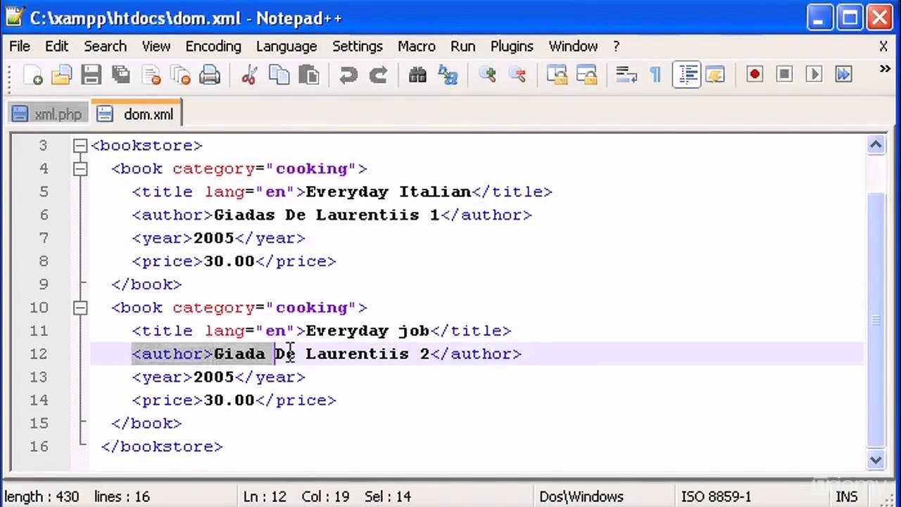15 PHP and SimpleXML (Section 4 - XML) - YouTube