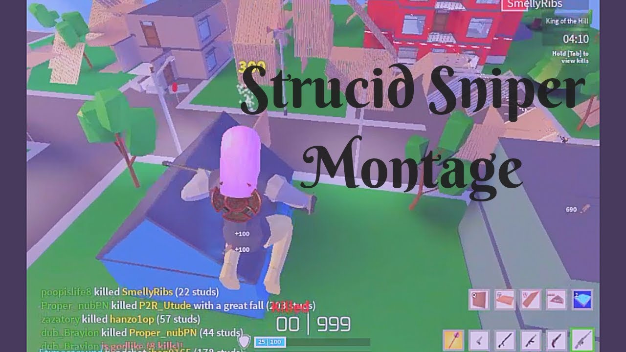 Epically Good Strucid Sniper Montage Youtube