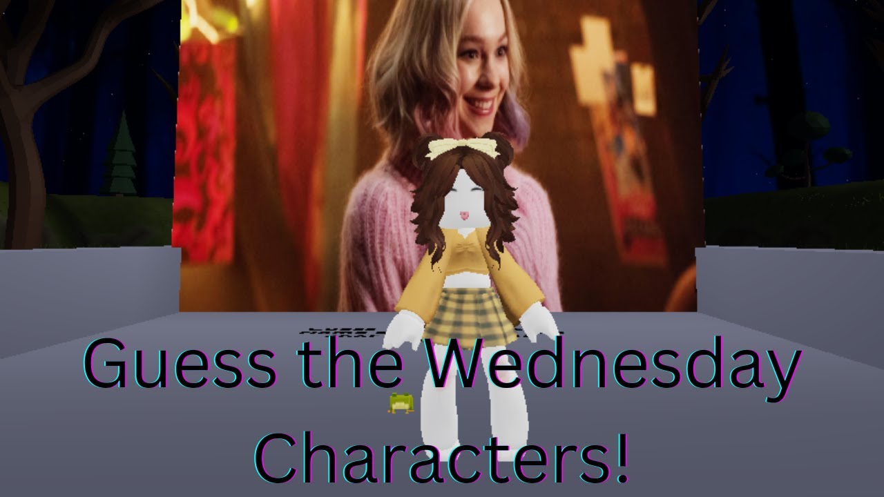 Roblox: Guess the Wednesday Characters by AIMDAS - YouTube