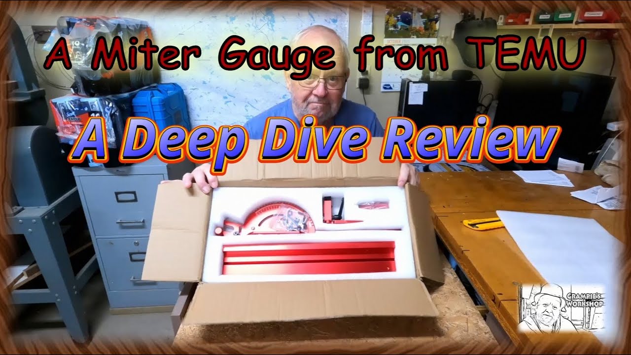 A Miter Gauge from TEMU A Deep Dive Review - YouTube