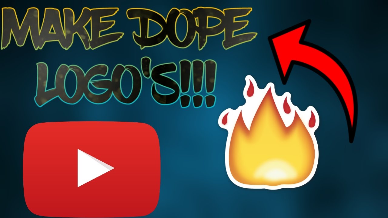 MAKE A DOPE LOGO FOR YOUTUBE ON ANDROID!!! - YouTube