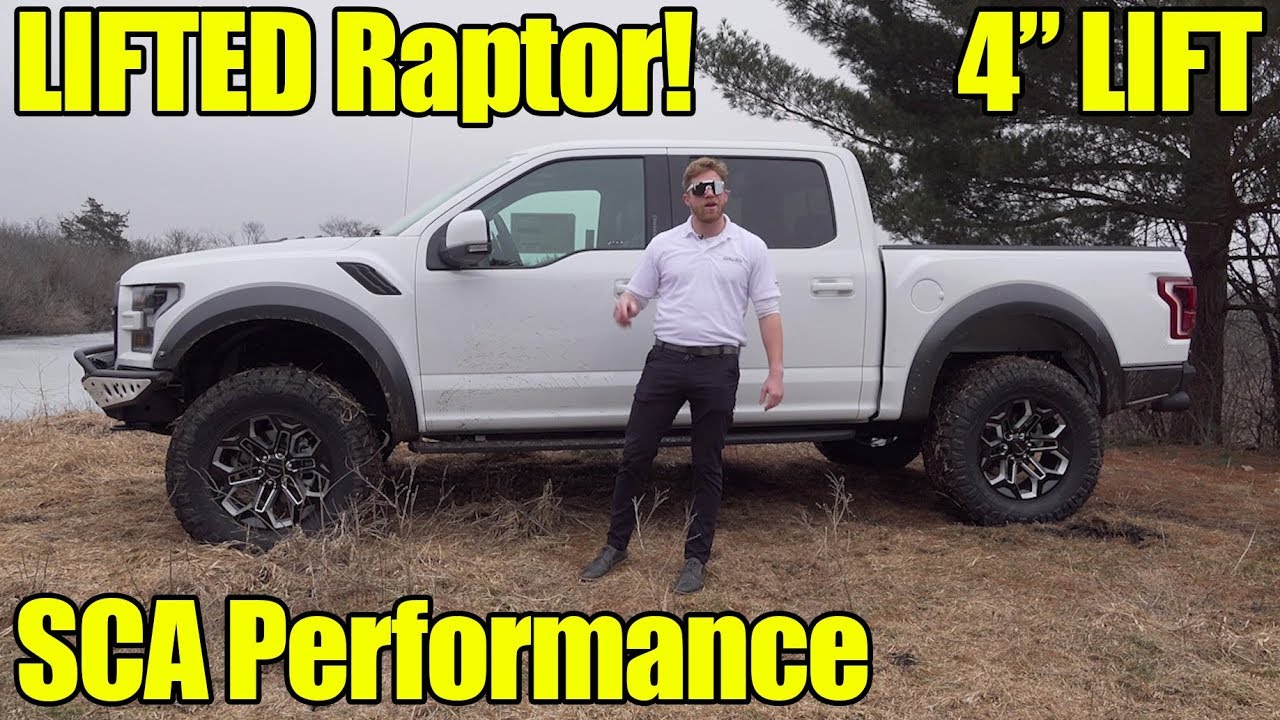 LIFTED 2019 Ford Raptor by SCA Performance! Walkaround, Exhaust, How to ...