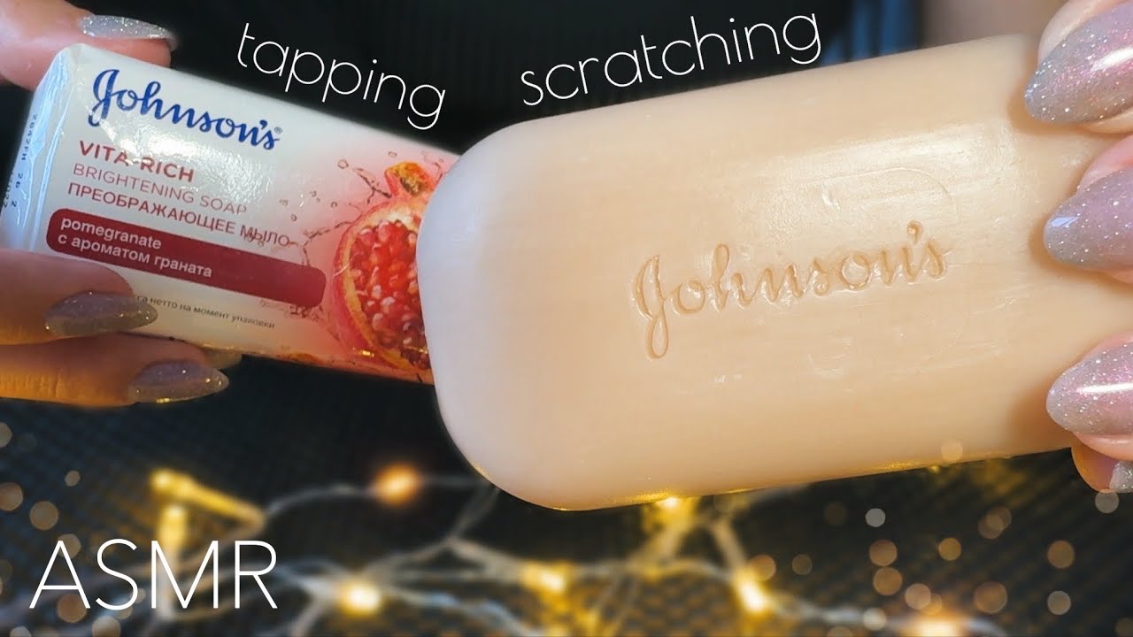 АСМР ⭐️ Різання & Шкрябання МИЛА 🧼 ASMR Scratching Tapping Cutting ...