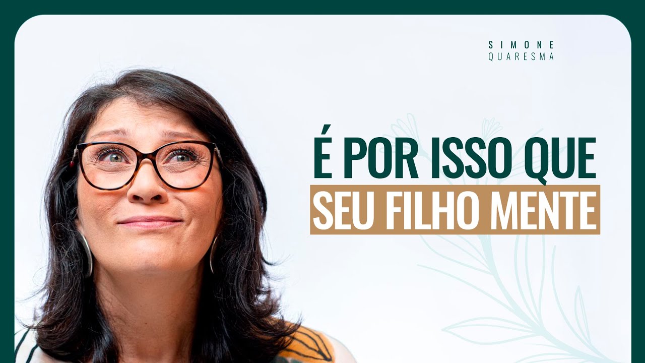 Peguei meu filho na mentira, e agora? O que devo fazer? | Simone ...