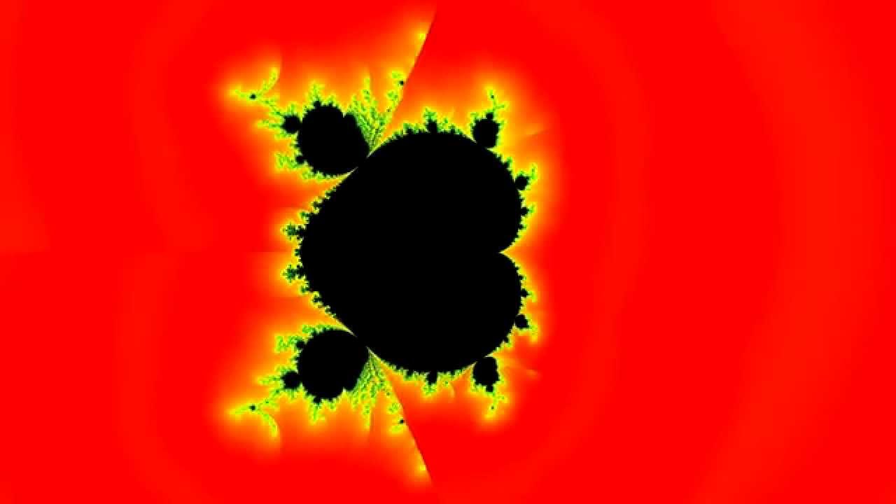 Multibrot/Mandelbrot morph - powers 1 through 7 DEM/M - YouTube