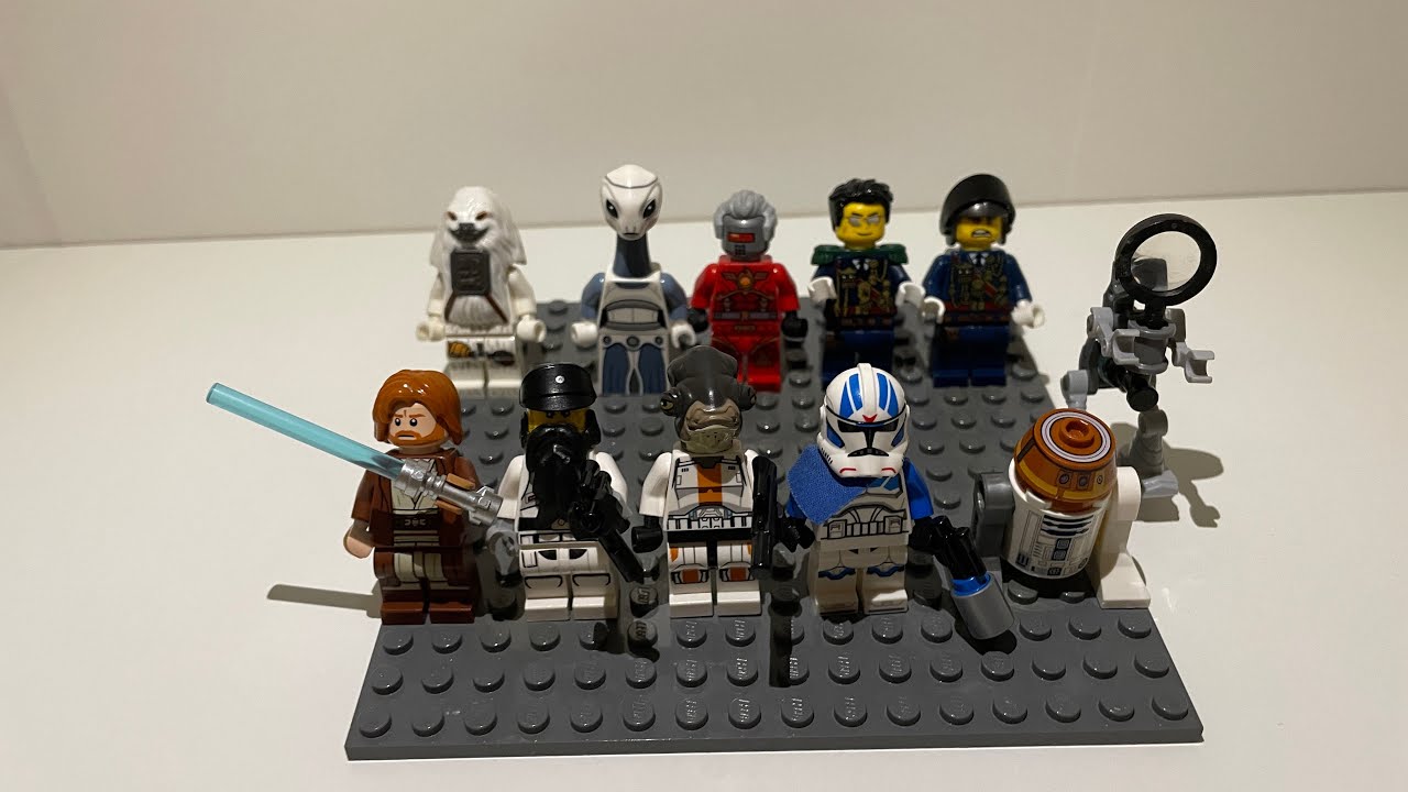 CUSTOM FIGS -THE GOOD GUYS- (Star Wars Lego moc) - YouTube