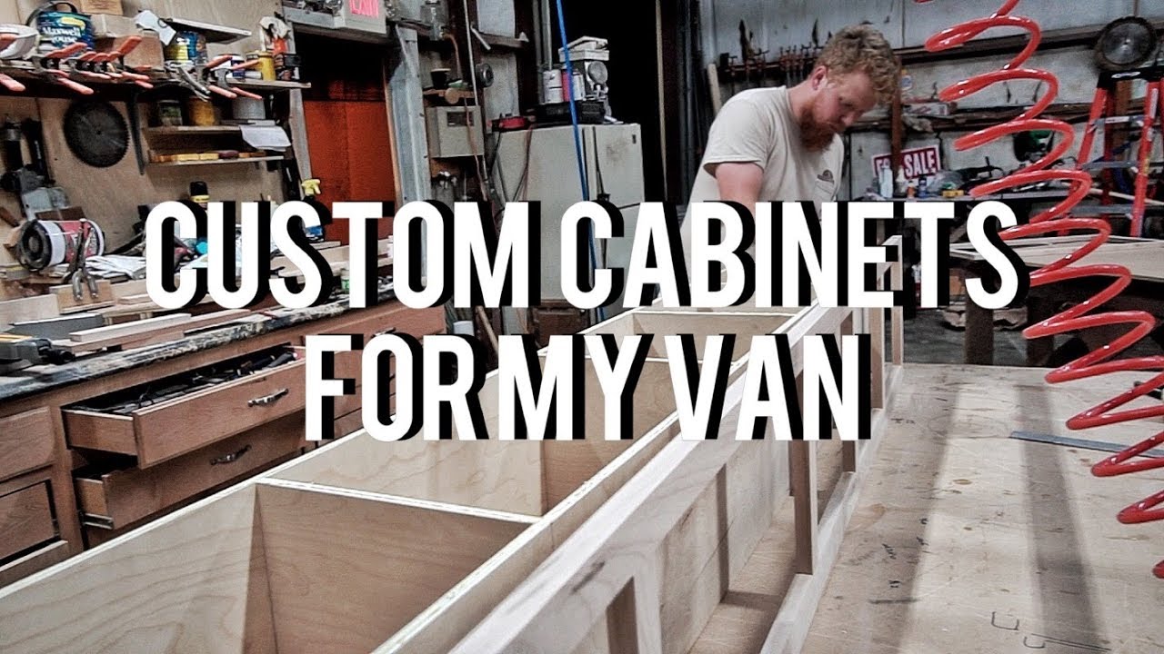CUSTOM CABINETS Van Life | Promaster - YouTube