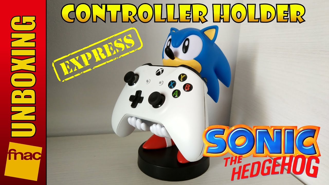 📦💨 UNBOXING Sonic The Hedgehog Soporte para Mandos (Cable Guy) - YouTube