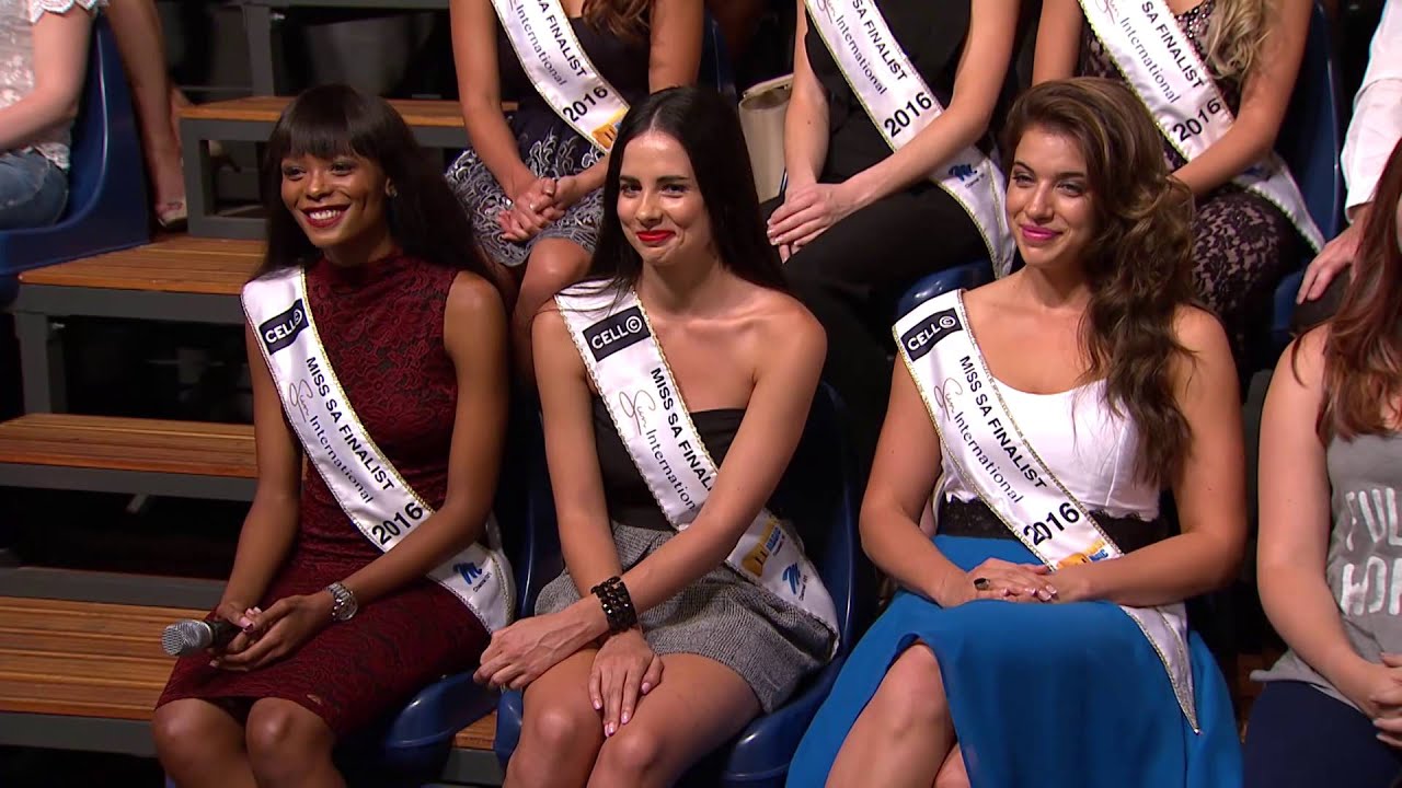 Miss SA finalists LOVE Gavin Hunt! - YouTube