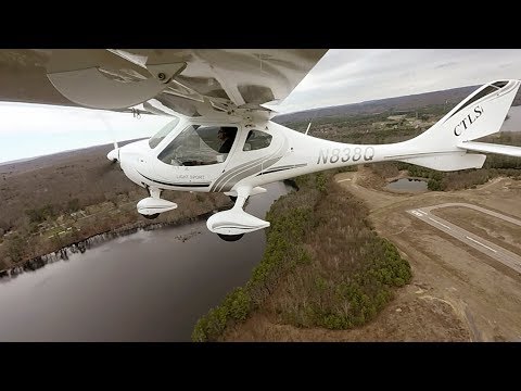 Flight Design CTLSi Flight Trial - YouTube
