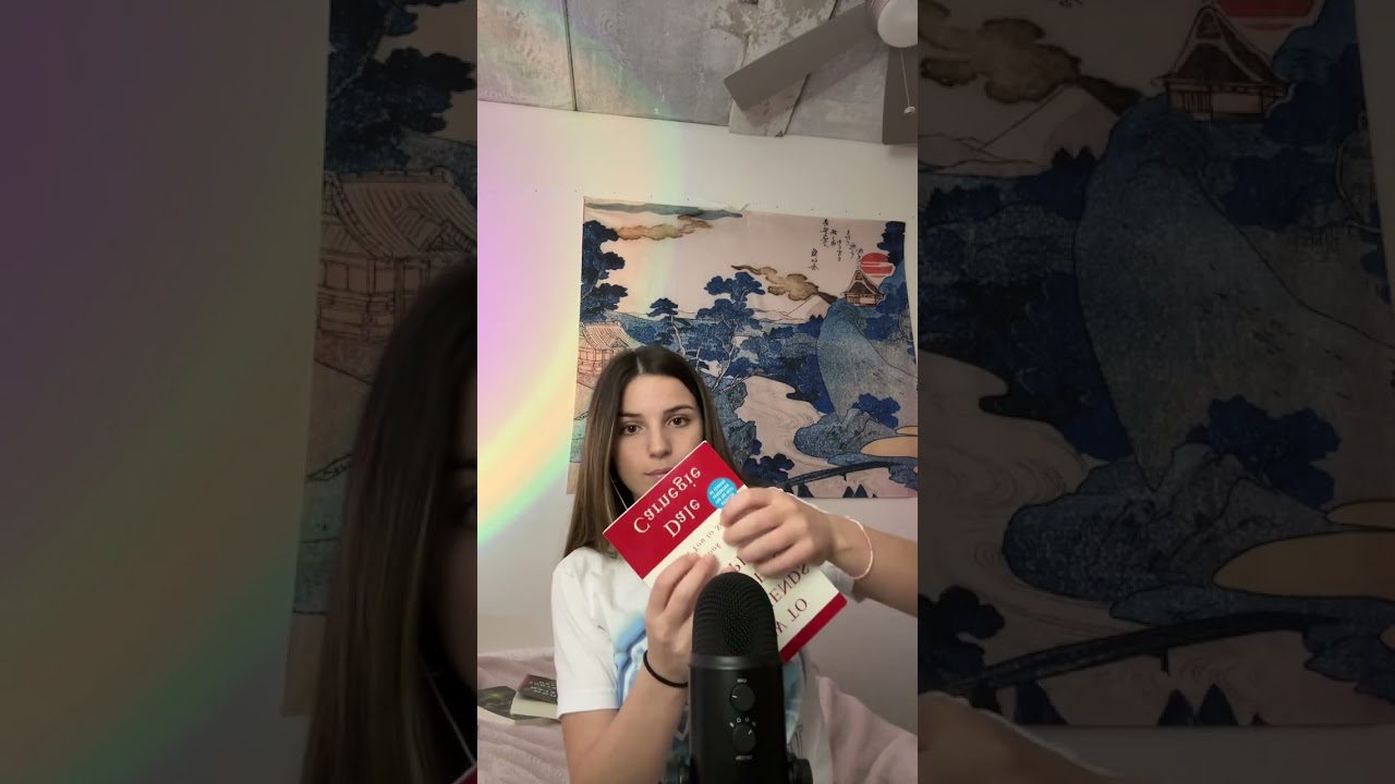 ASMR Book Tapping and Gripping 📚 - YouTube